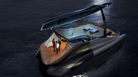 Icona Designs Models Asymmetric Concept Yacht On Grand Piano