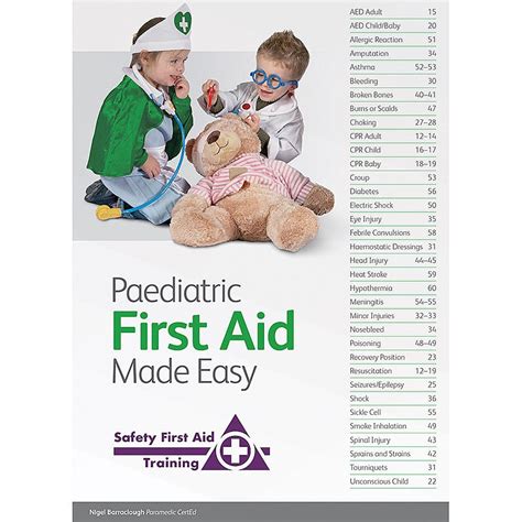 Paediatric First Aid Manual Medisave Uk