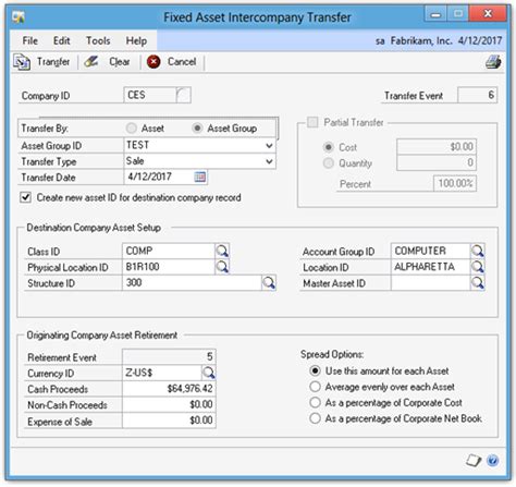 Mdgp 2013 Feature Of The Day Intercompany Asset Transfer Azurecurve