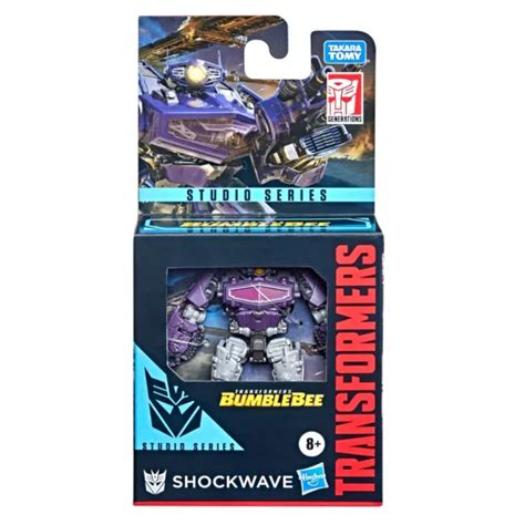 Hasbro Transformers Studio Series Bumblebee Core Shockwave Action