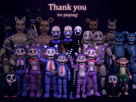 Image Thanks You For Playingpng Five Nights At Candys Wikia
