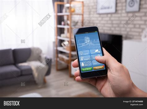 Man Using Smart Home Image And Photo Free Trial Bigstock