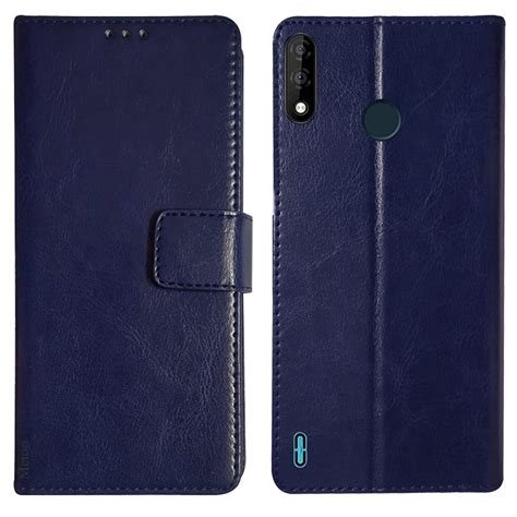 METOO FLIP Cover For Itel A Flip Cover Flip Cover Itel A Blue Flip Cover For Girls
