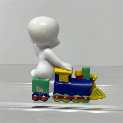 Vintage Casper The Ghost Figure On A Train Pvc Dakin Inc 4618829989