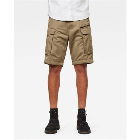G Star Raw Bermudas Cargo Castanhas De Algodão Bci 42 A38656250