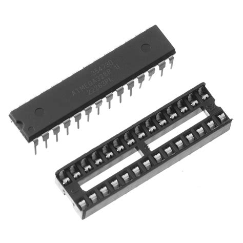 Atmega328p Pu Pdip 28 Microcontroller Dhaka Robotics