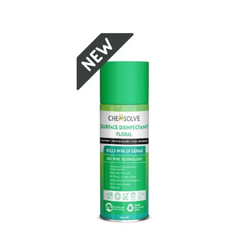 Chemsolve Aerosol Disinfectant Floral 300g Gensan Hygiene