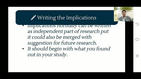 Research Implications YouTube