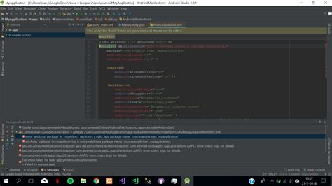 Android Studio Ide Error In Project Stack Overflow