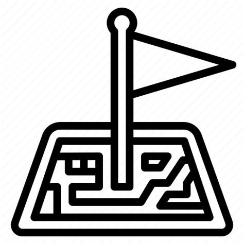 Flag Map Location Nevigation Direction Icon Download On Iconfinder
