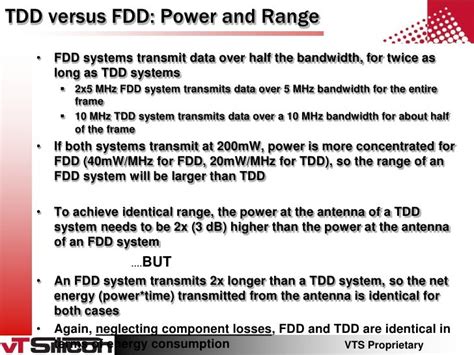 Tdd Versus Fdd