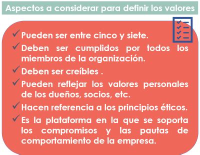Como Definir Los Valores De La Empresa Infoupdate Org