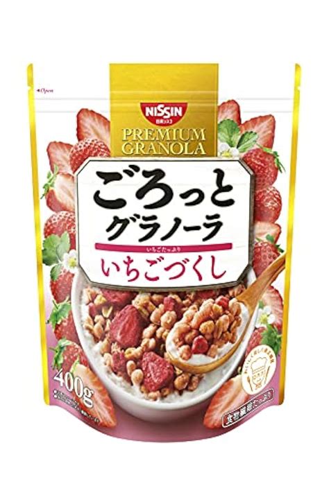 닛신시스코 경 과 그라 노라 딸기가 생기고 400g×6 포 재팬스토어 일본약 의약품 전문 직구 쇼핑몰