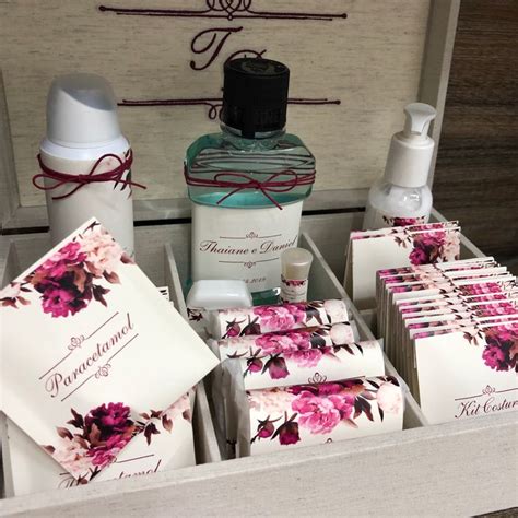 Kit Banheiro Kit Toilette Para Casamento Personalizado Em Qualquer