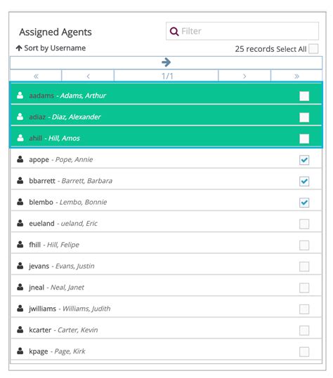 Assign Or Un Assign Agents For A Skill From The Skills Page