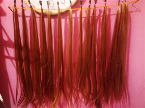 33 Rambut Sambung Dijamin Asli Rambut Manusia Tebal Panjang 70cm Dapat