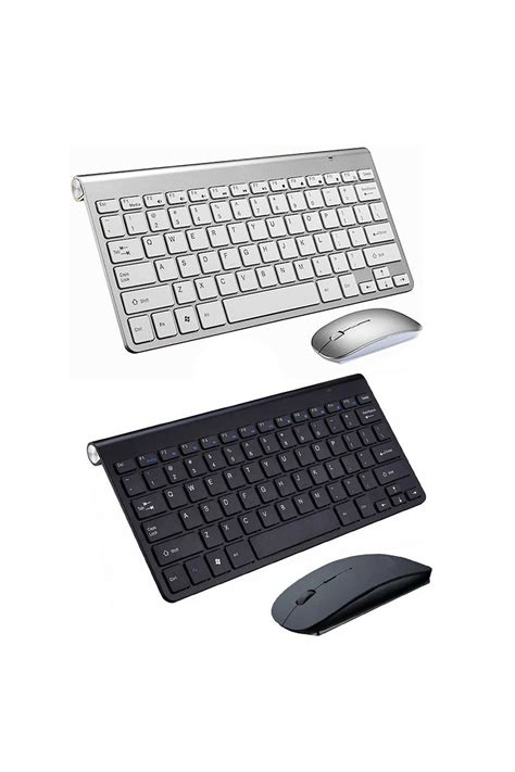 Microcase Tablet Ve Bilgisayarlar Için 2 4g Wireless Kablosuz Klavye Ve