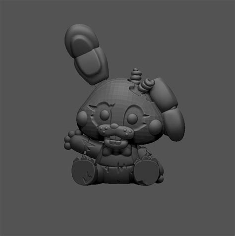 Archivo Stl Fnaf Funko Mystery Minis Theodore 🦸 ・objeto Para Impresora