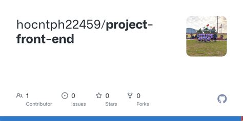 Github Hocntph22459project Front End