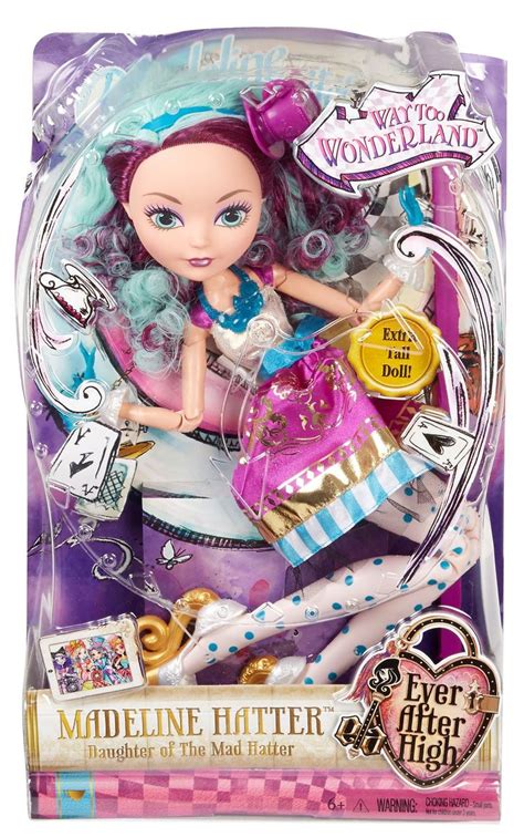 Ever After High Way To Wonderland Madeline Hatter Ever After High Madeline Doll Hatter