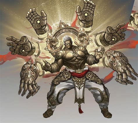 Best 13 Asuras Wrath This Is A 3d Sprite Art From The Game Asuras Wrath