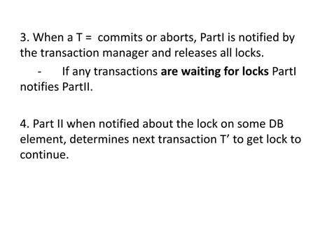 ppt concurrency control architecture for a locking scheduler section 18 5 powerpoint