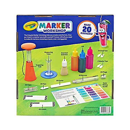 Crayola Marker Workshop 20 Markers Office Depot