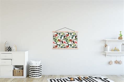 Muchowow Poster Beeren Weihnachten Aquarell 1 St Posterleiste
