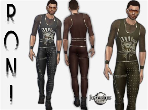 The Sims Resource Roni Steampunk Outfit