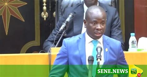 Motion De Censure La Forte Intervention De Birame Souleye Diop