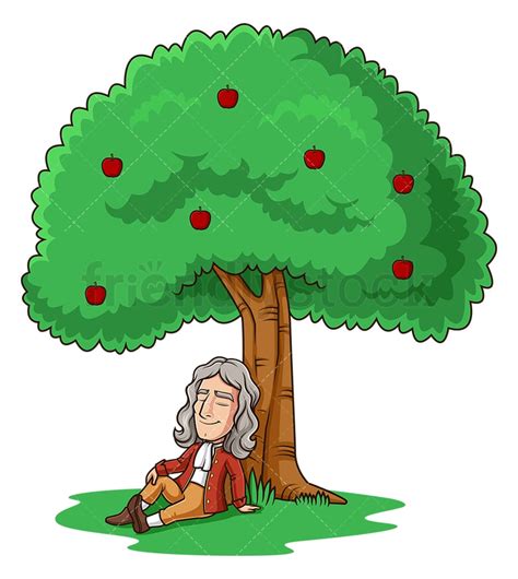 Isaac Newton Apple Animation