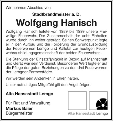 Traueranzeigen LZ Trauer