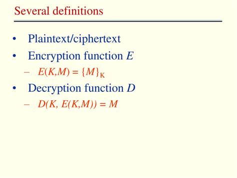Ppt Introduction Overview Of Security Techniques Cryptographic