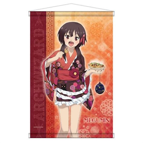 Konosuba Newly Drawn B2 Tapestry Megumin