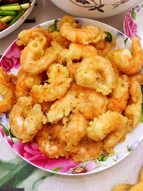炸虾仁怎么做 炸虾仁的做法 豆果美食