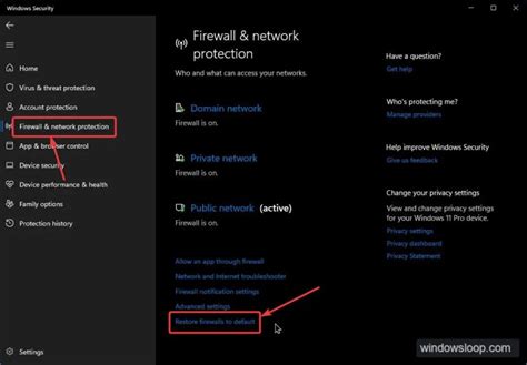 How To Reset Windows Firewall To Its Default Settings
