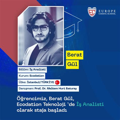 Mezun Koordinatörlüğü Europe Coding School