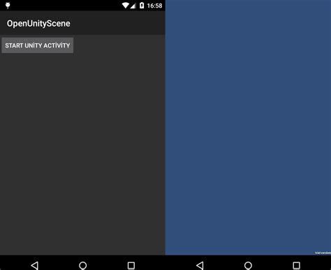 Unity Android Tutorial Opening Unity Scene From An Activity Nevzatarman