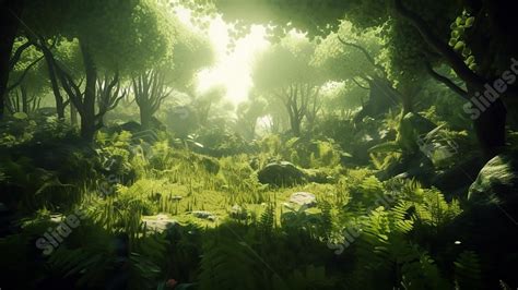 Forest Thicket Lush Powerpoint Background For Free Download Slidesdocs