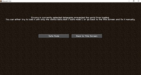 Java 1194 I Get This Error Trying To Load My Save From 23w07a That Has The Corresponding 1