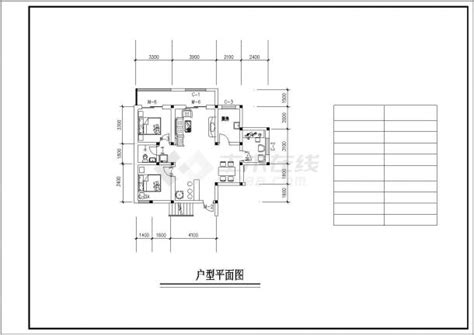 1900平米3层砖混结构公寓住宅楼平面设计cad图纸（含10张户型图）居住建筑土木在线