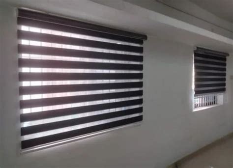 Brown Pvc Window Blind At Rs 55 Sq Ft पट्टियों से बना खिड़की का परदा