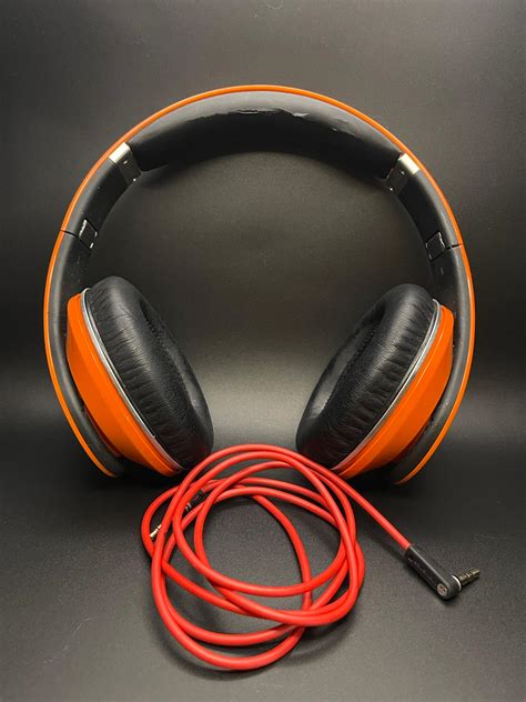 Orange Beats Headphones