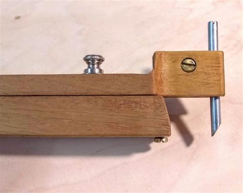 Beam Compass And Marking Gauge 6 Steps With Pictures Instructables