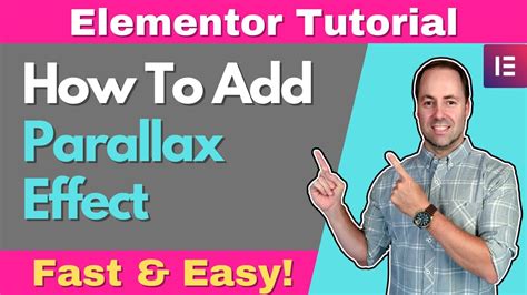 How To Add Parallax In Elementor For Very Easy YouTube