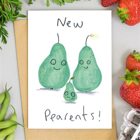 New Pearents Card Jo Clark Design