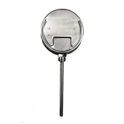 Bi Metal Dial Thermometer Temperature Gauge 4 Dial Size Range 0 To 120 Deg 6 Long Stem X 10