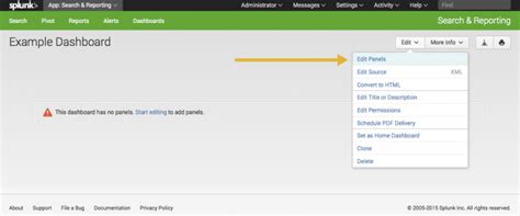 Access Prebuilt Panels Included With Add Ons Splunk Documentation