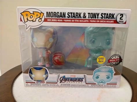 READY STOCK Avengers 4 Endgame Hologram Tony Stark Morgan With