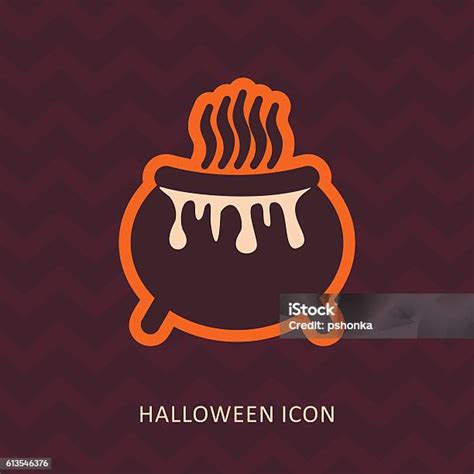 ハロウィン魔女大釜ベクトルシルエットアイコン アイコンのベクターアート素材や画像を多数ご用意 アイコン イラストレーション カット